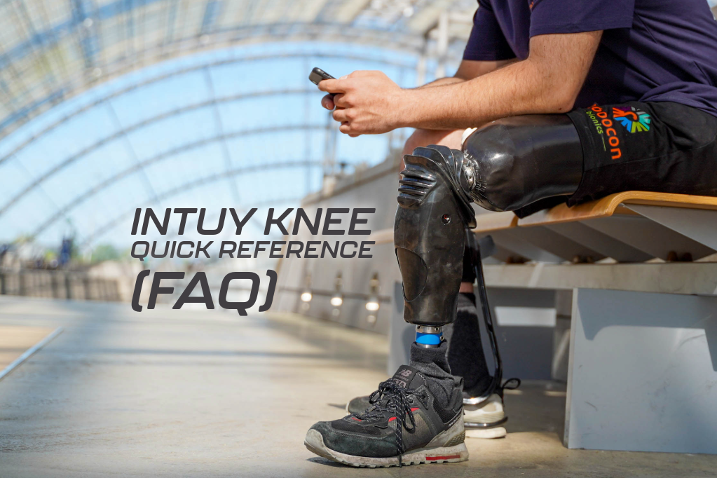 [PUB] Intuy Knee Quick Reference (FAQ) | Reboocon Bionics